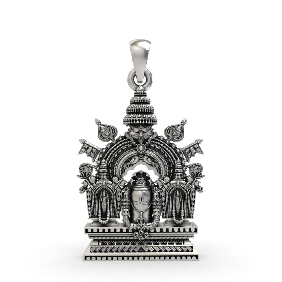 Temple Gopuram Shivling Pendant – Tej Diamond Jewellery